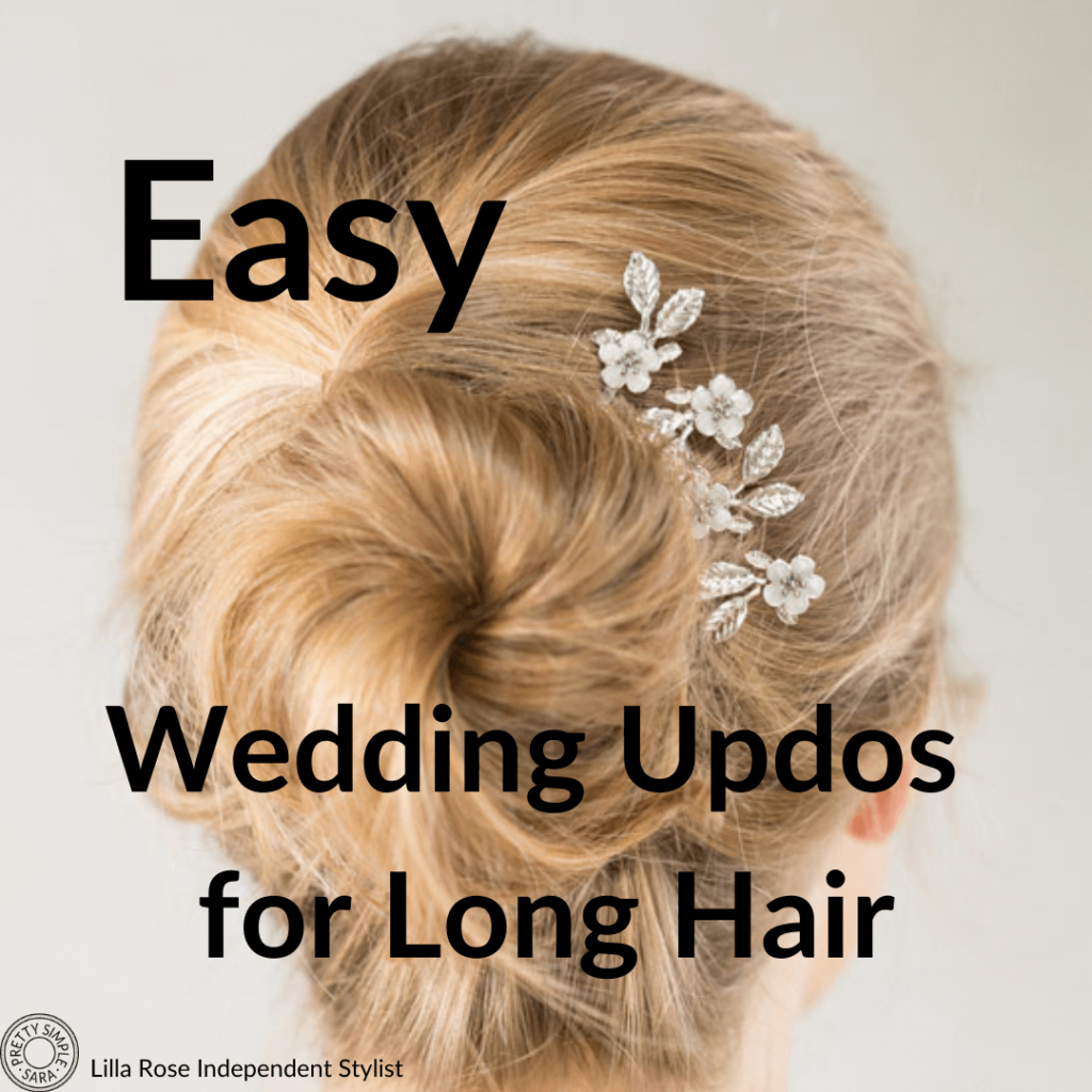 Easy Updos for Long Hair - Wedding Special • Pretty Simple Hair